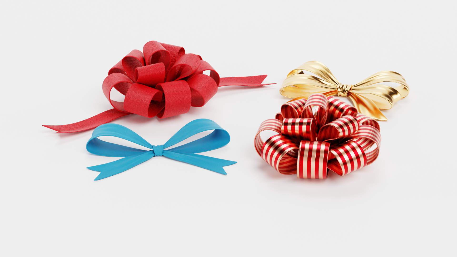 3D Model Ribbons - TurboSquid 1984959