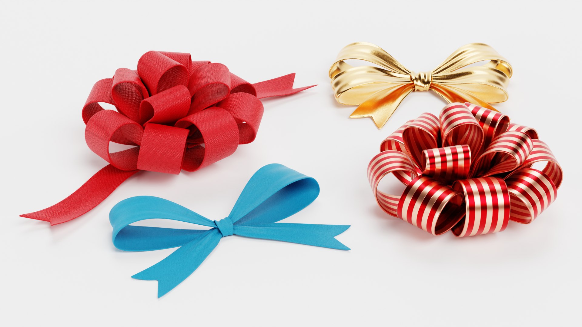 3D Model Ribbons - TurboSquid 1984959