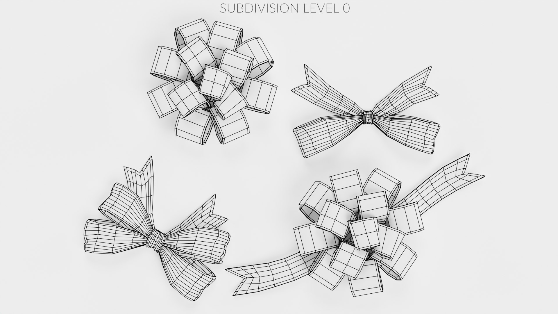 3D model Ribbons - TurboSquid 1984959