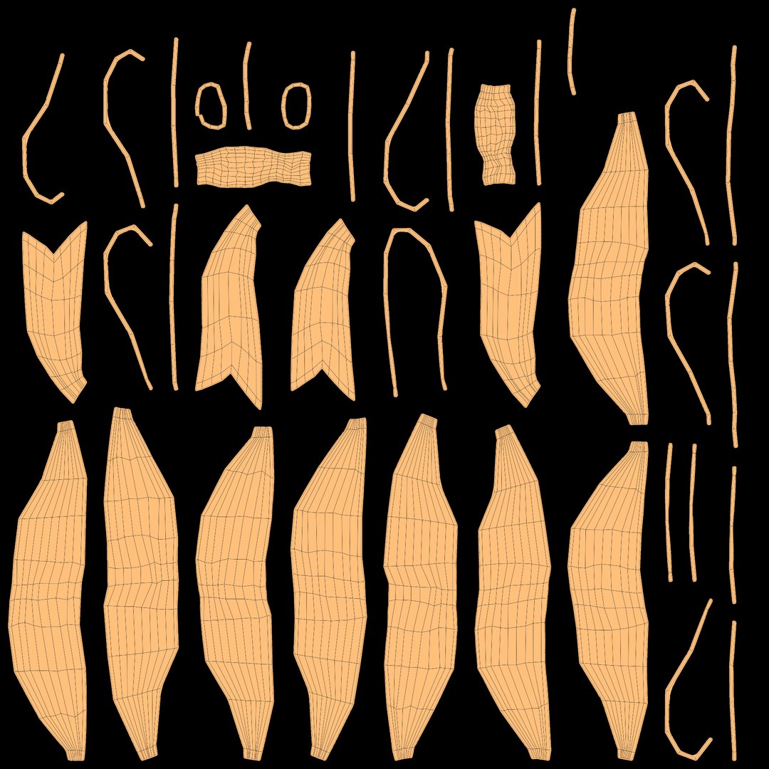 3D Model Ribbons - TurboSquid 1984959