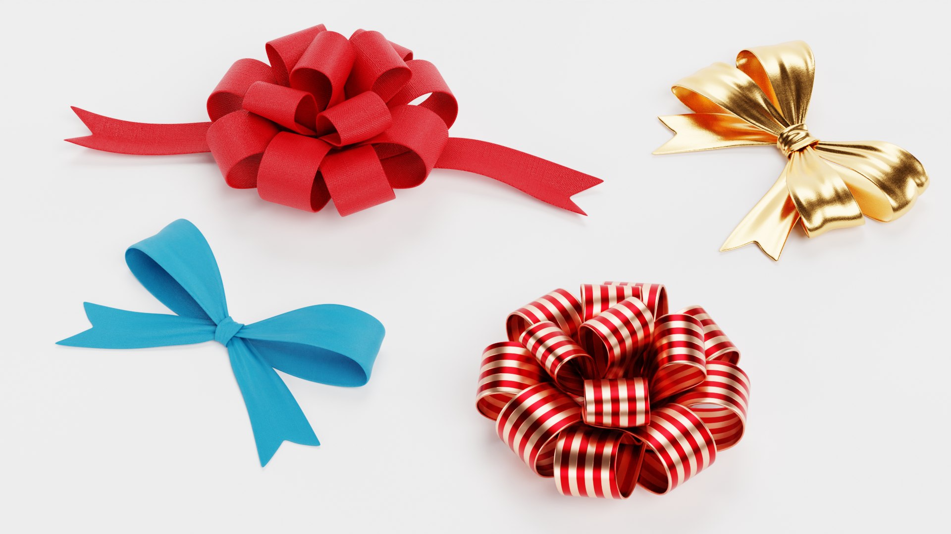 3D Model Ribbons - TurboSquid 1984959