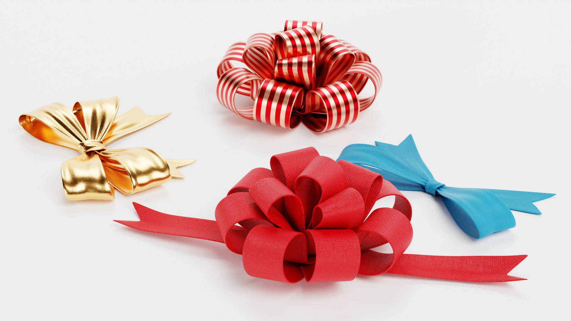 3D Model Ribbons - TurboSquid 1984959