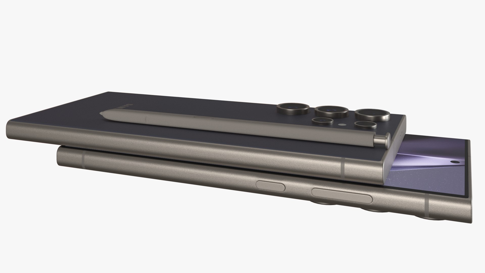 Galaxy S24 Ultra Titanium Violet 3D Model - TurboSquid 2196182
