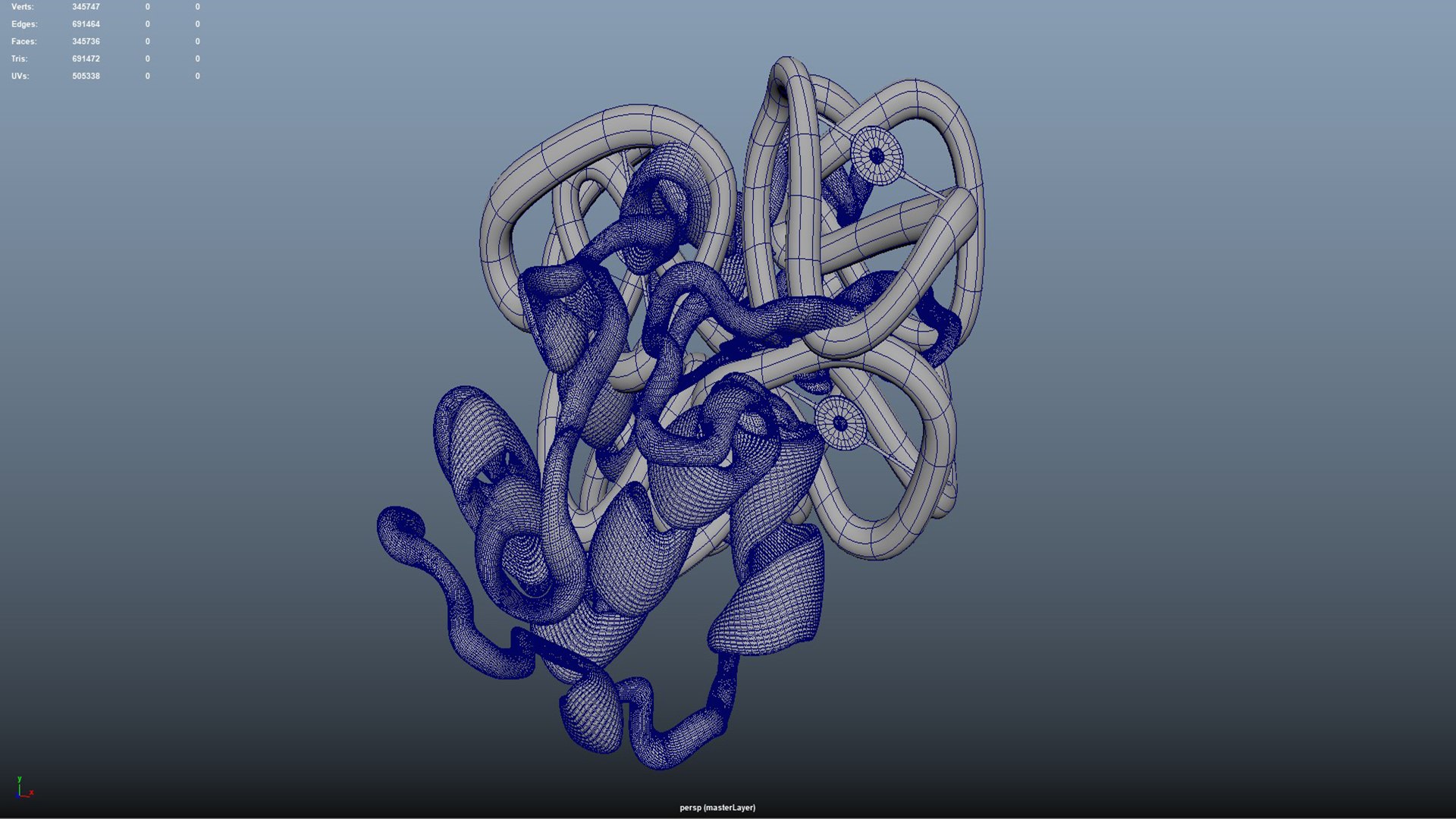 3D Protein Structure Model - TurboSquid 2187994
