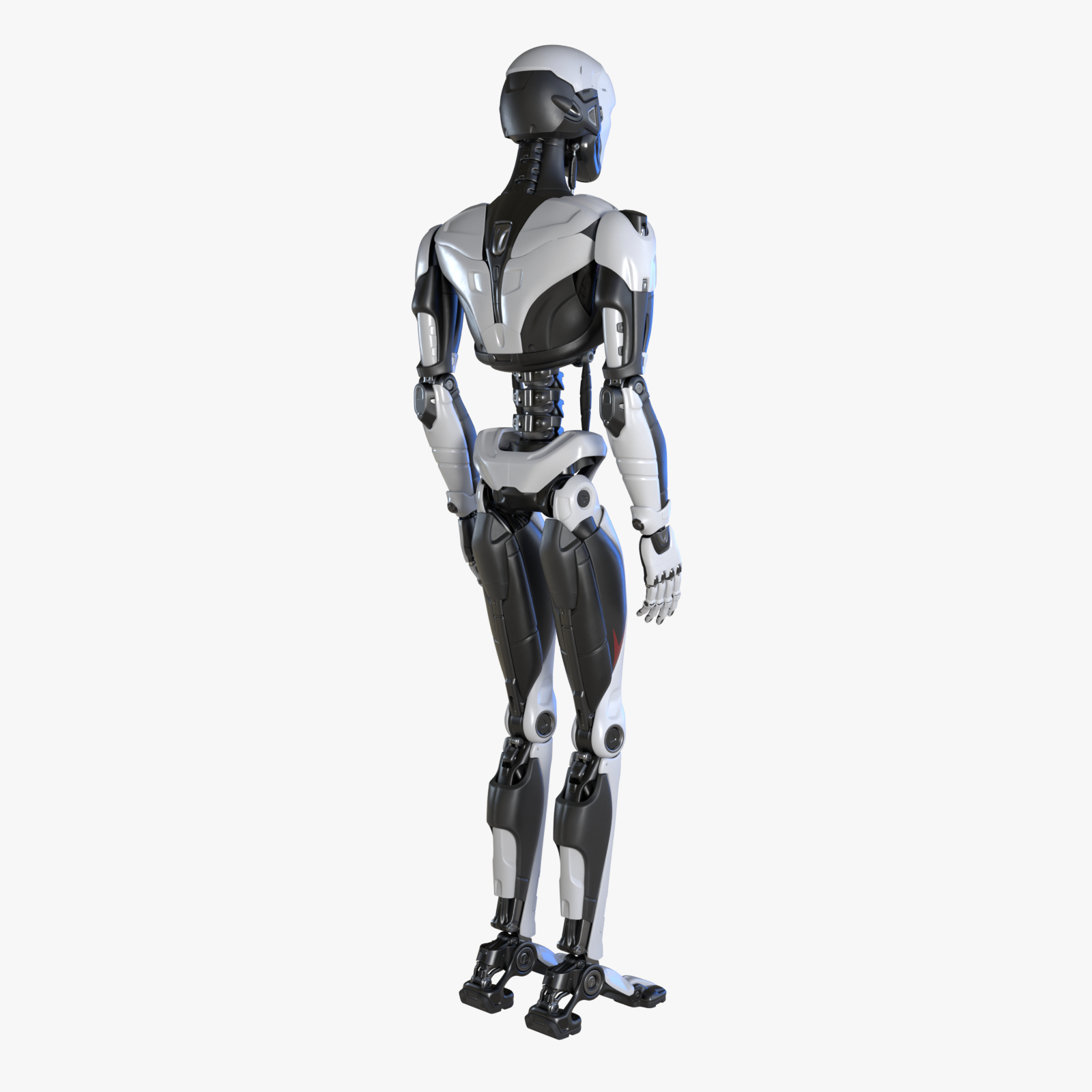 3D sci-fi male robot android - TurboSquid 1656790