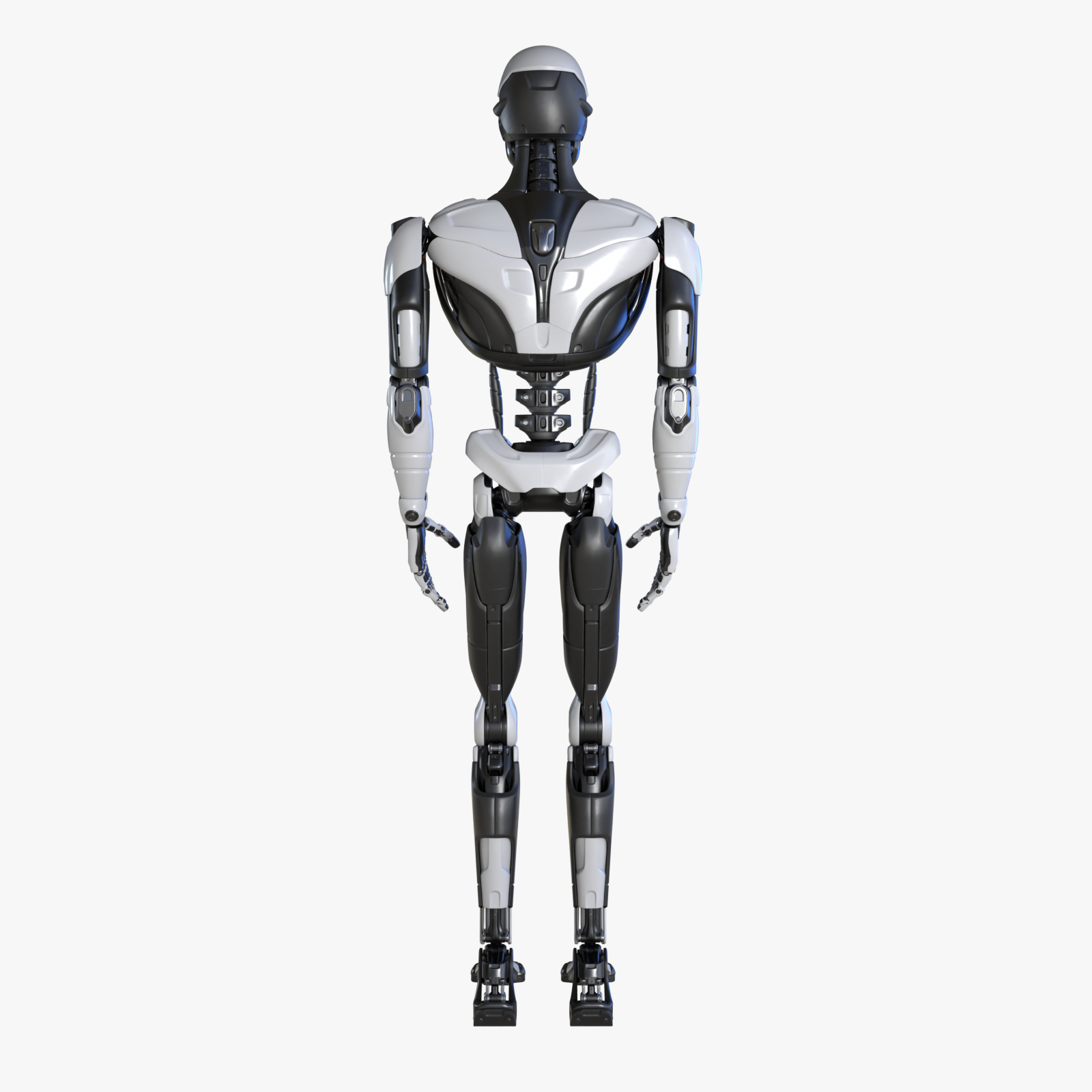 3D sci-fi male robot android - TurboSquid 1656790