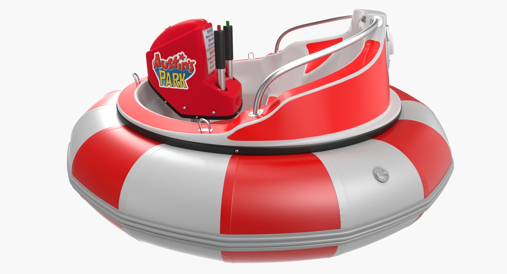 3D Amusement Park Bumper Boat - TurboSquid 1242737