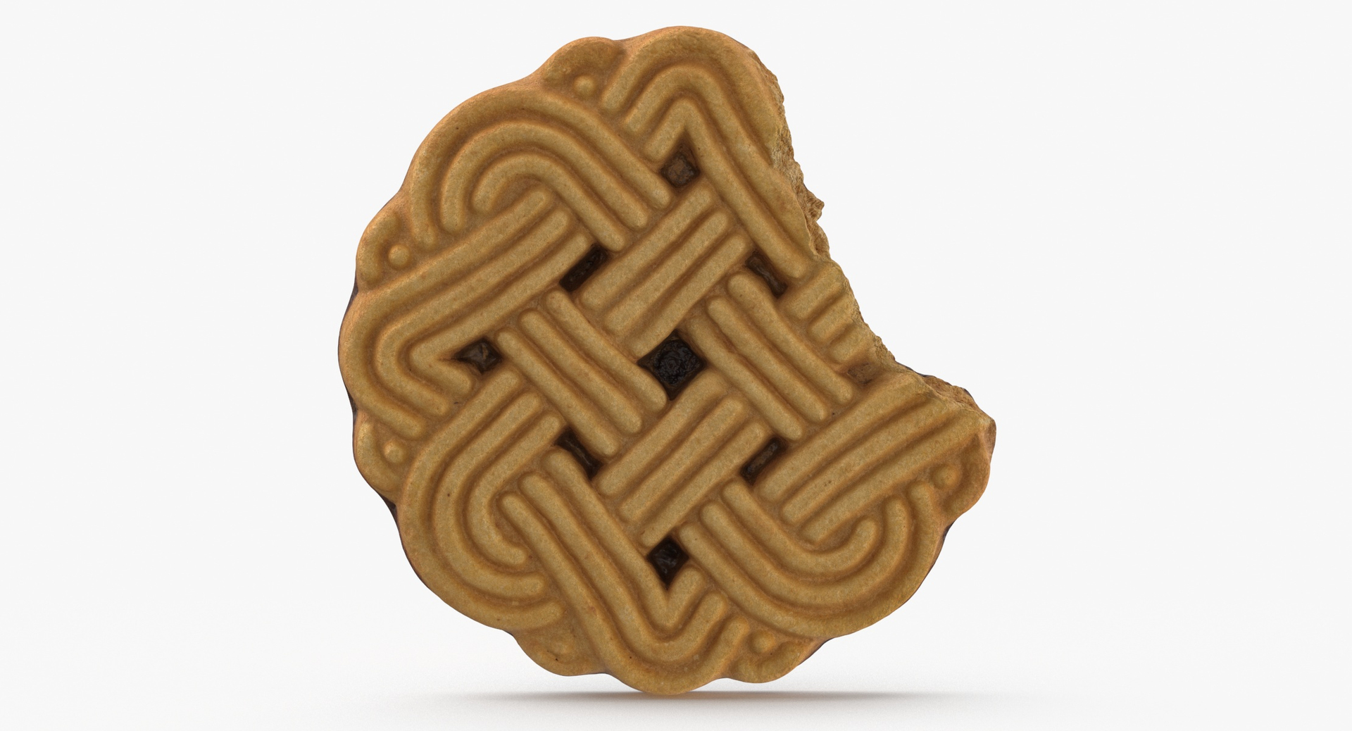 Christmas Chocolate Biscuit 03 Bitten 3D Model - TurboSquid 1993721