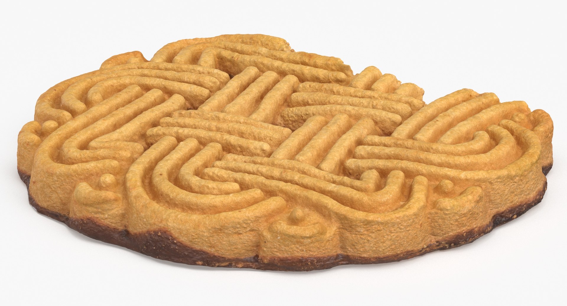 Christmas Chocolate Biscuit 03 Bitten 3D Model - TurboSquid 1993721