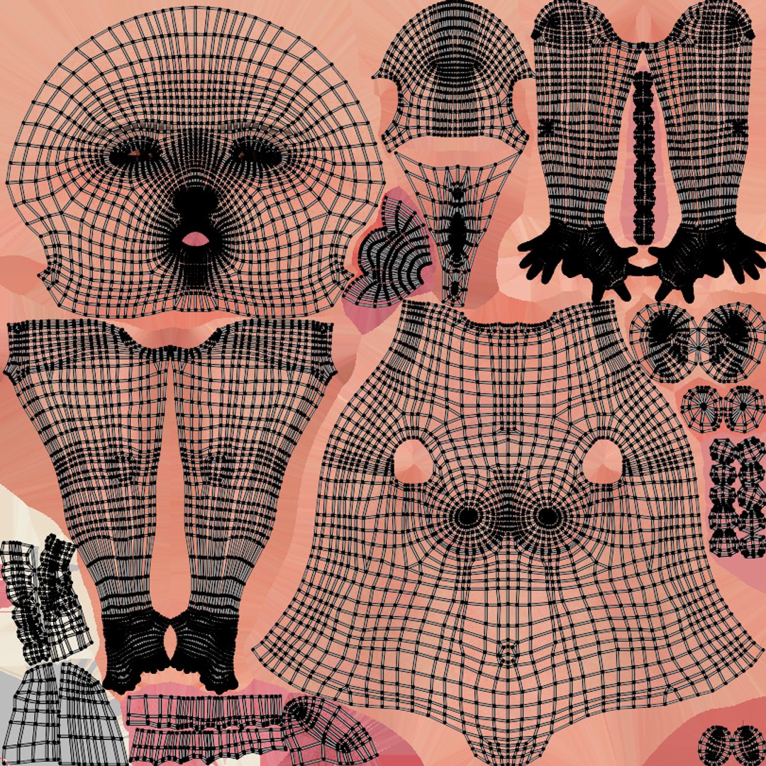 3D Cyberpunk Female Zora - TurboSquid 2243621