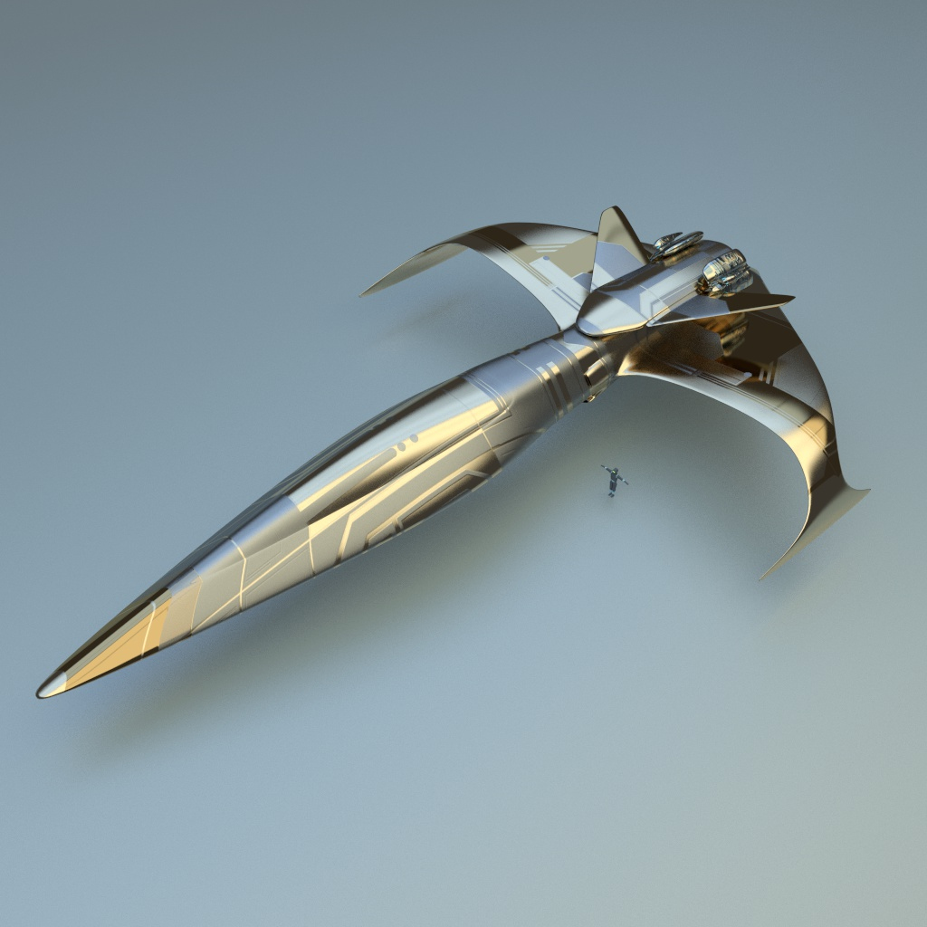 spaceship cruiser blend