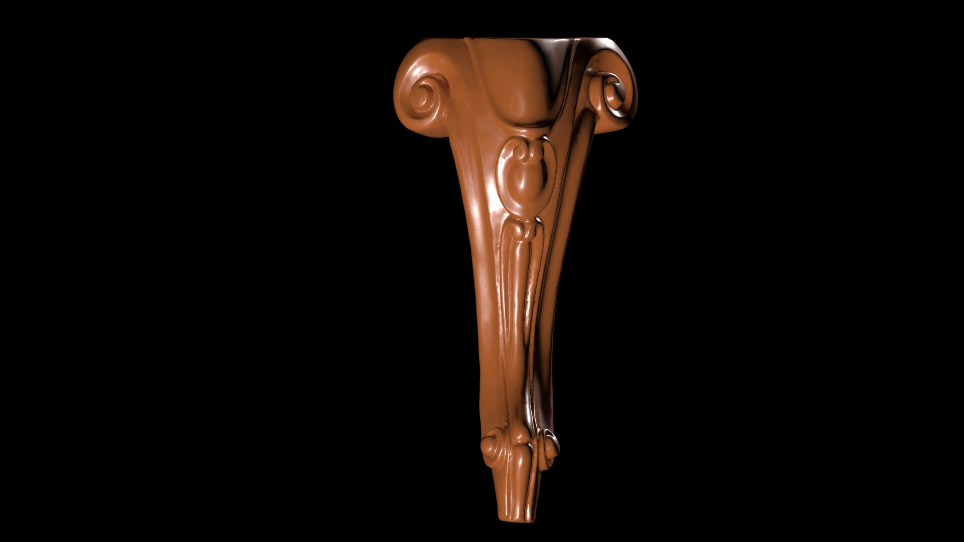 3D Model COFFEE TABLE LEG 68 - TurboSquid 2206874