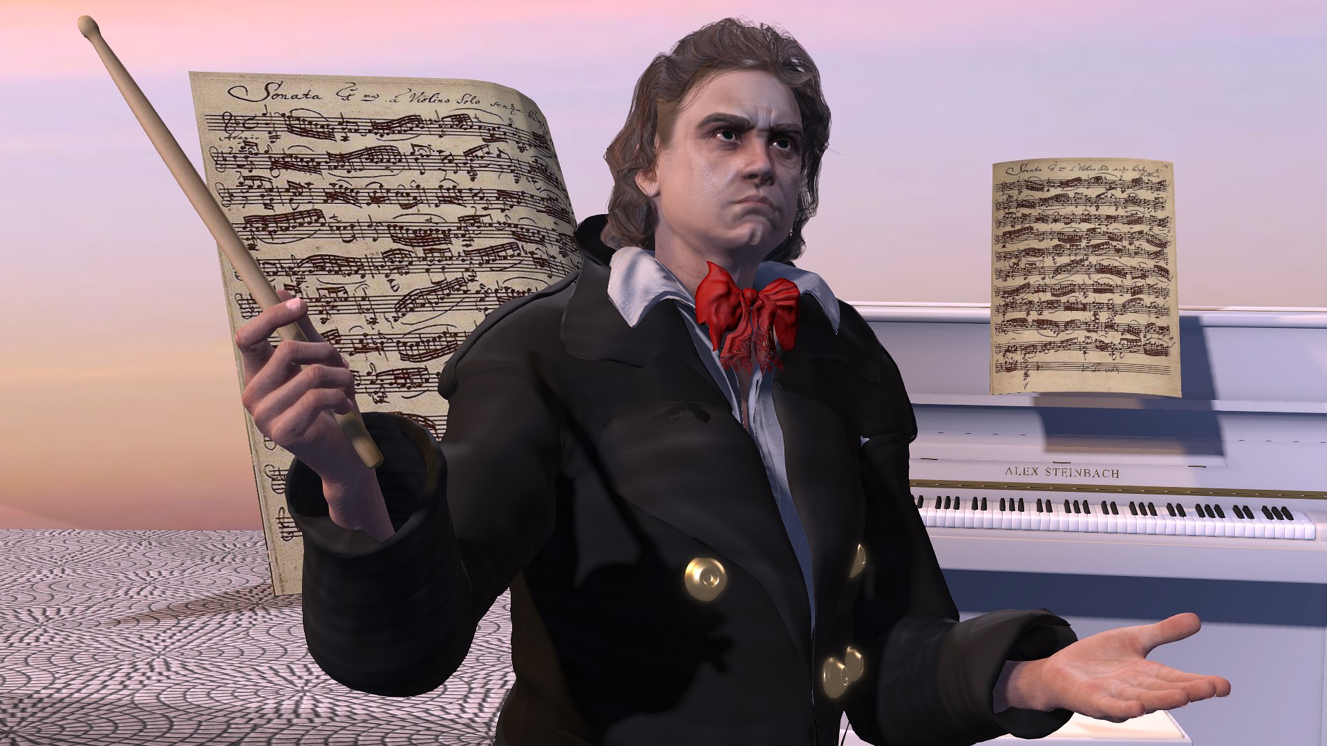 Beethoven 3D Model - TurboSquid 1813776