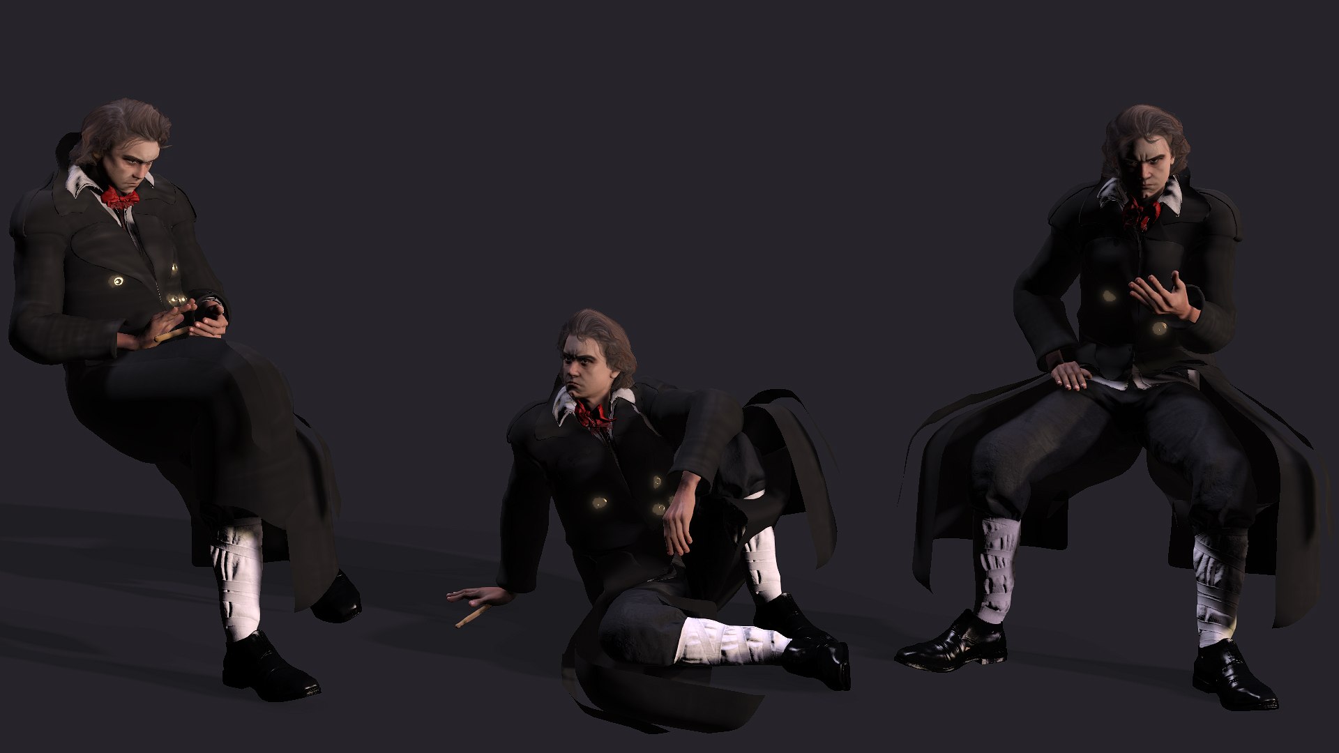 Beethoven 3D Model - TurboSquid 1813776