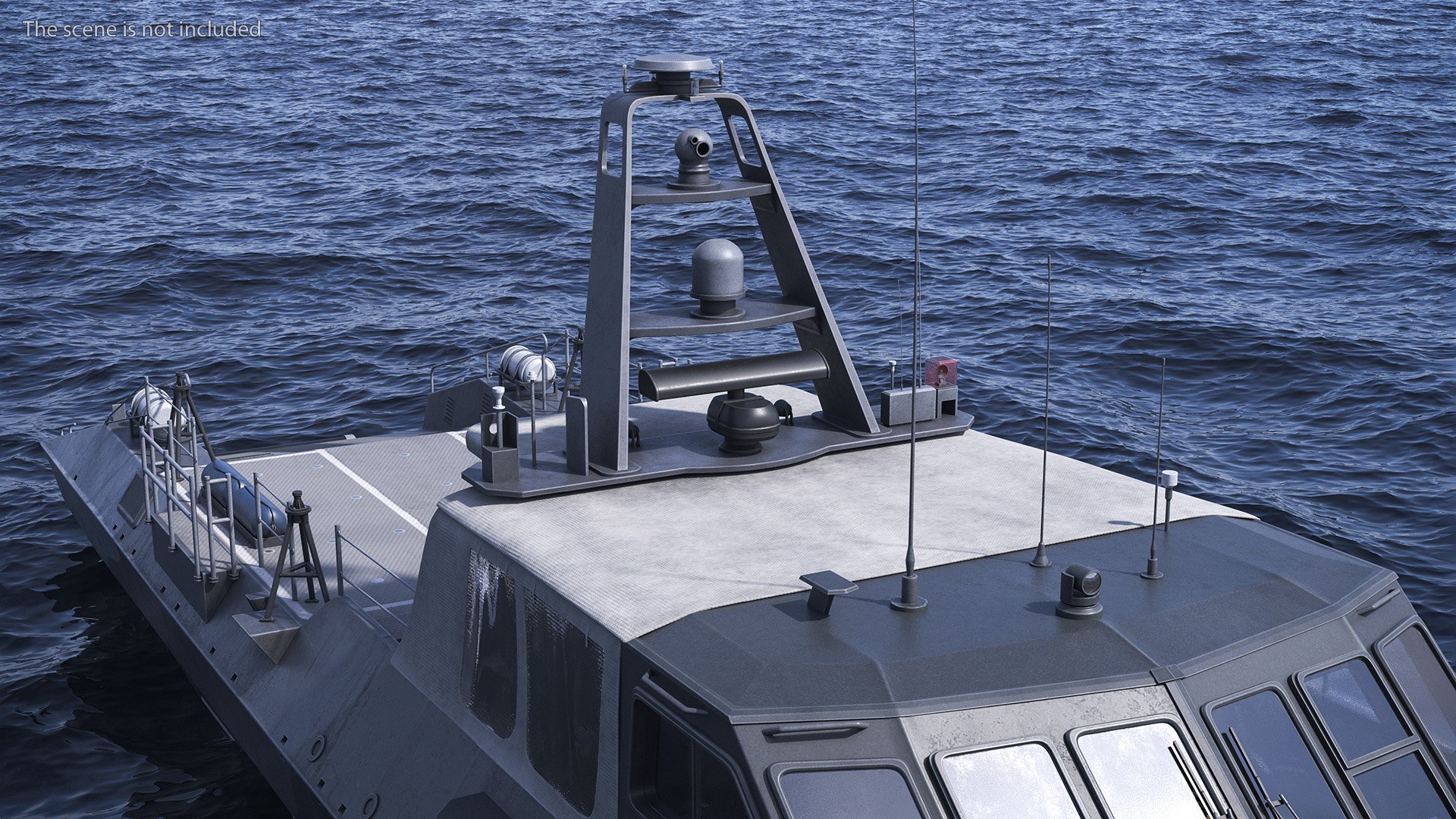 Military Boat Mark V Camo Dark 3D Model - TurboSquid 2217955