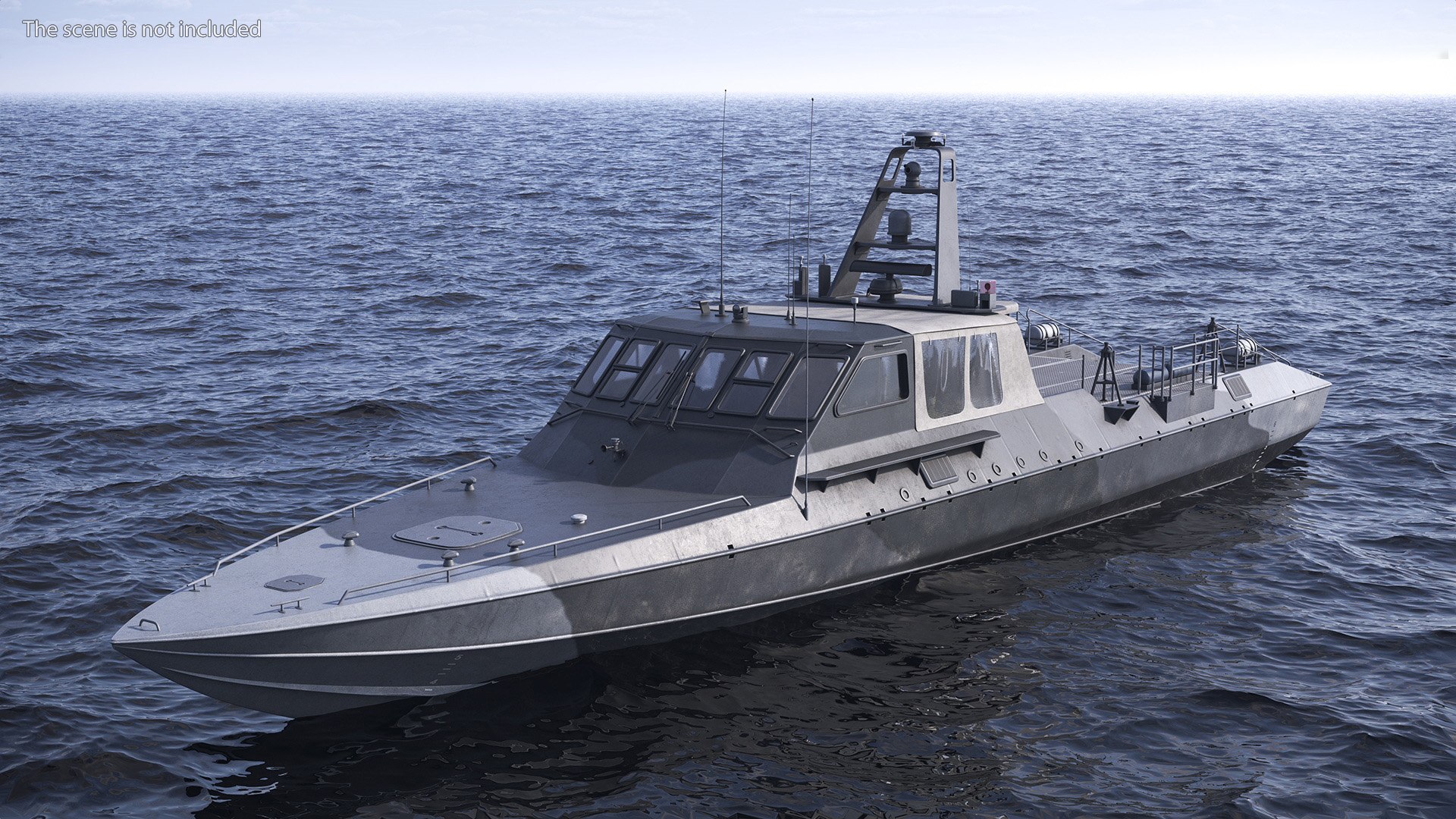 Military Boat Mark V Camo Dark 3D Model - TurboSquid 2217955