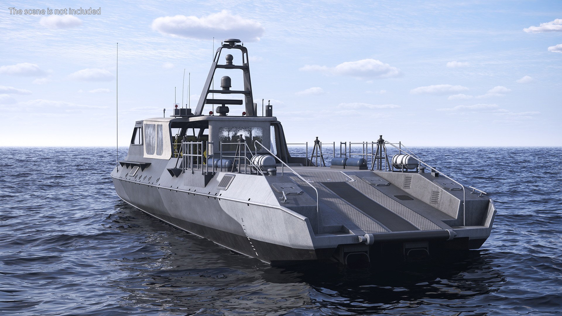 Military Boat Mark V Camo Dark 3D Model - TurboSquid 2217955