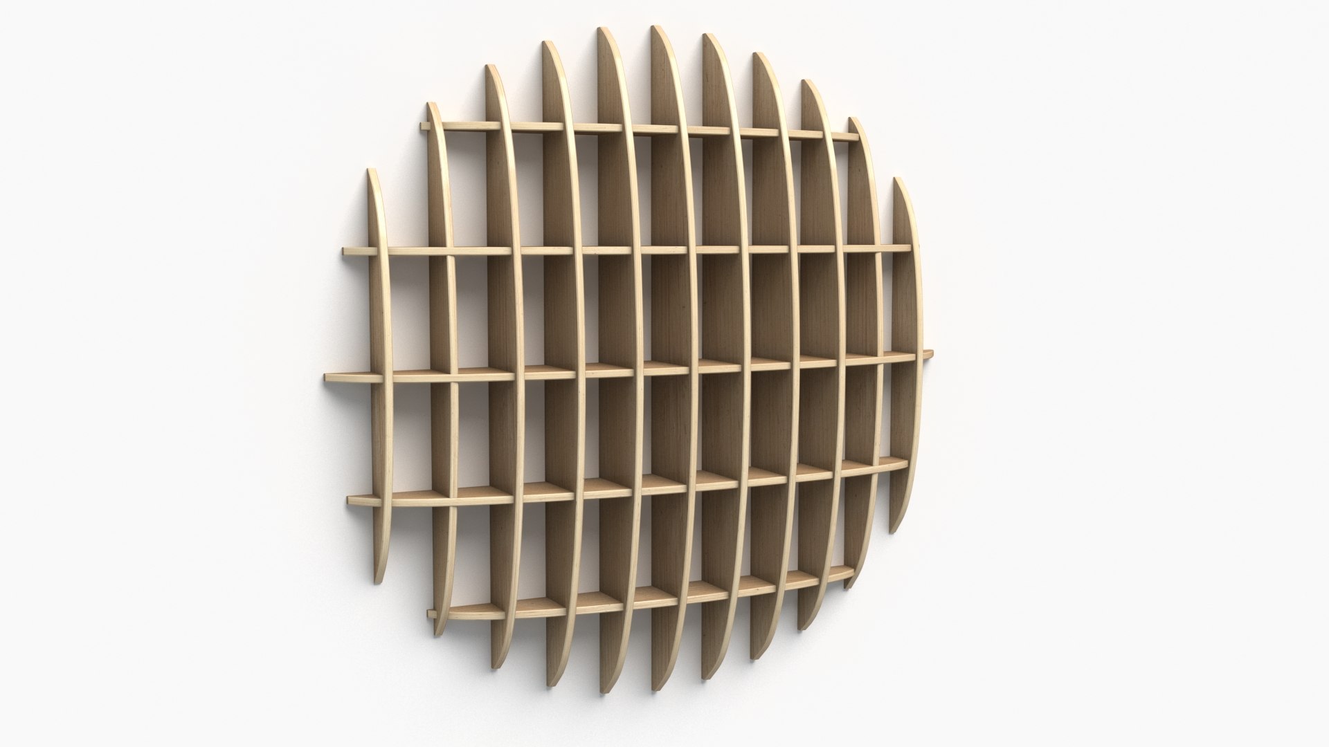 3D Model Parametric Wall Shelf - TurboSquid 2392918
