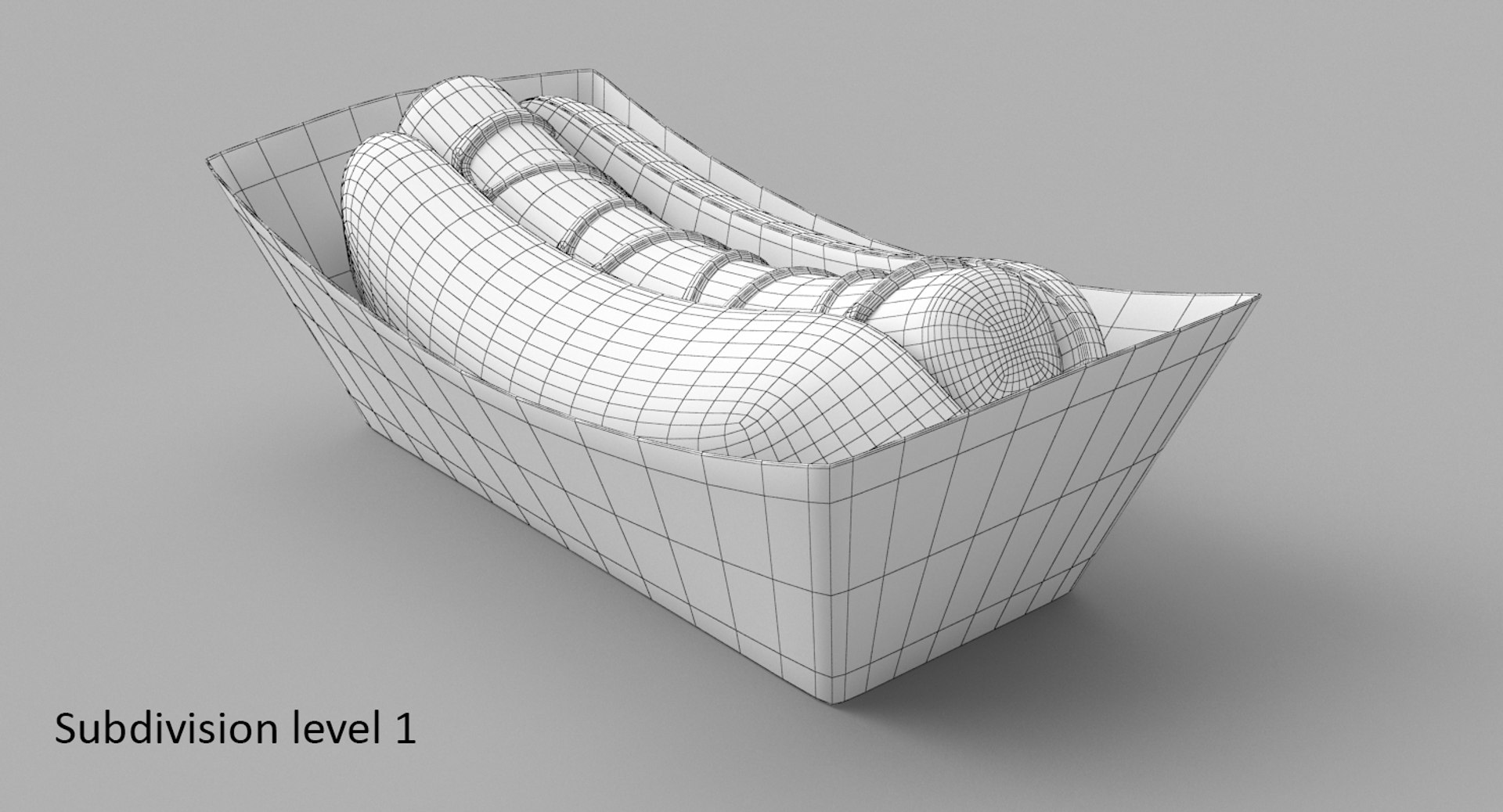 Food Display 3D Model - TurboSquid 1475344