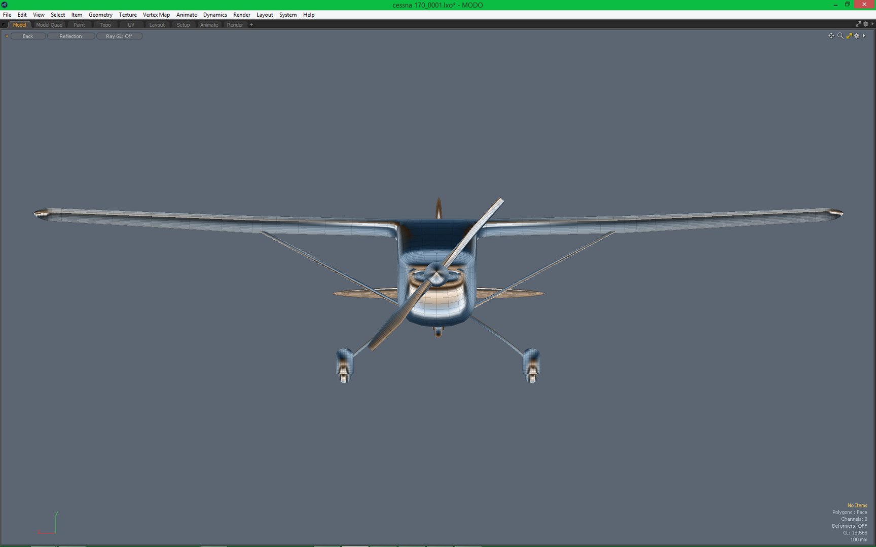3d 170 Cessna Model