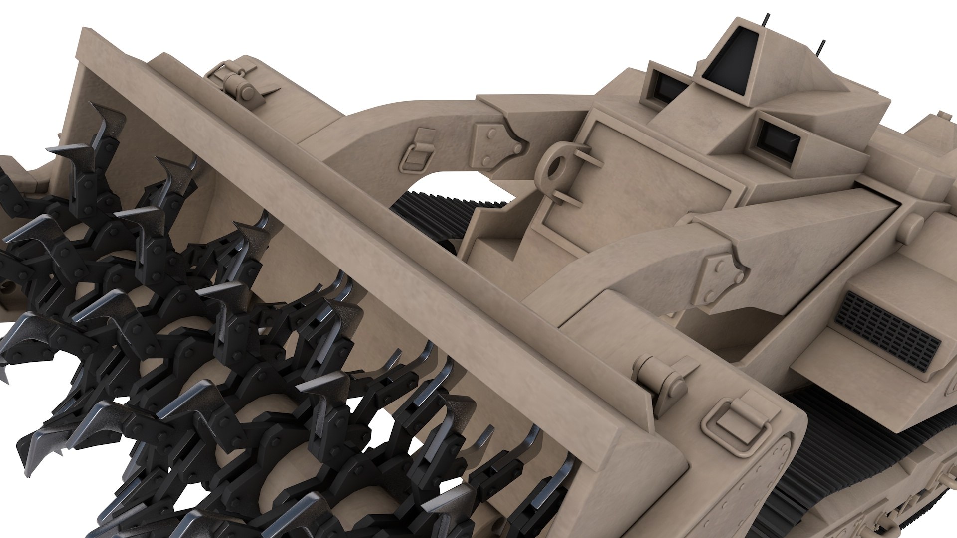 3D Uran-6 Multifunctional Robotic Demining System Model - TurboSquid ...