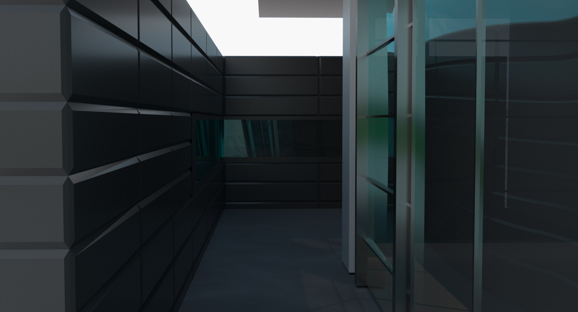 Tech Grey House 3D - TurboSquid 1273854