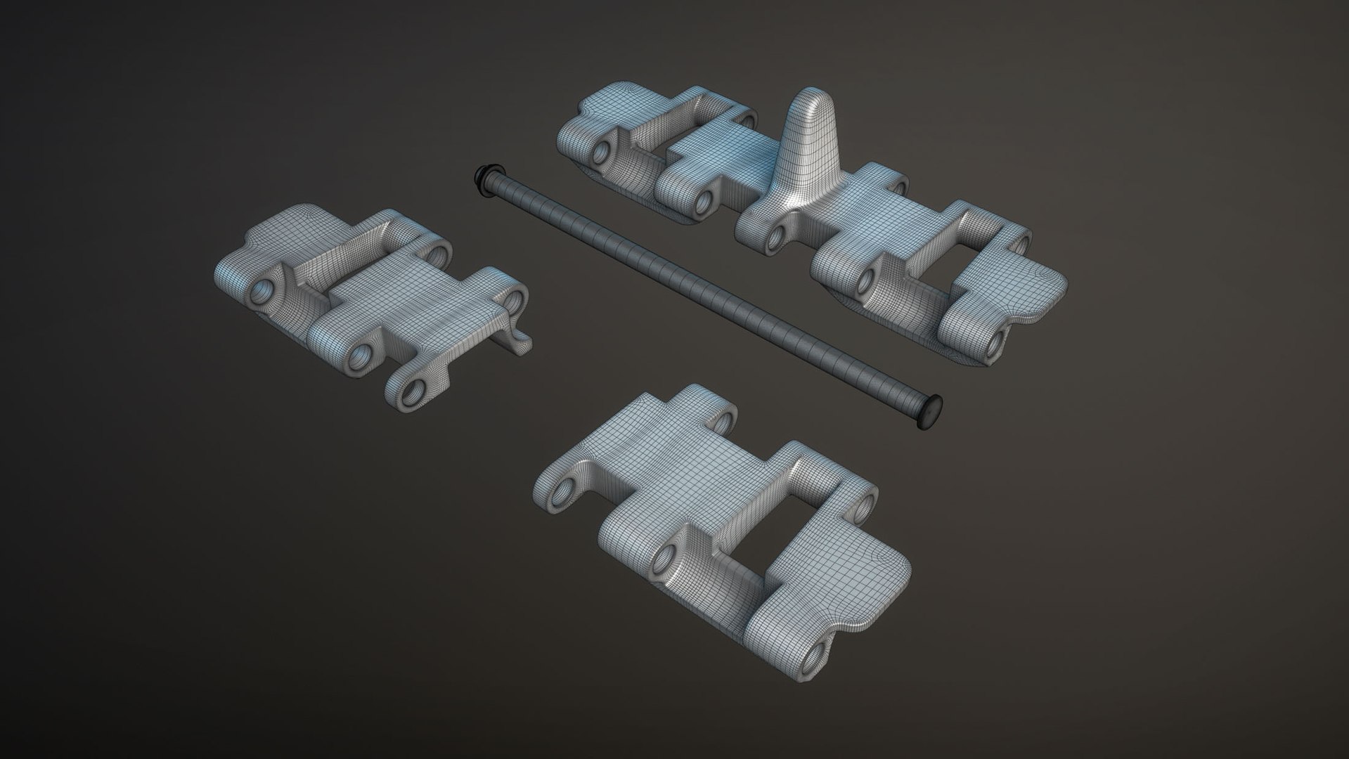 Track Links for Tanks IS and KV 3D model - TurboSquid 2020148