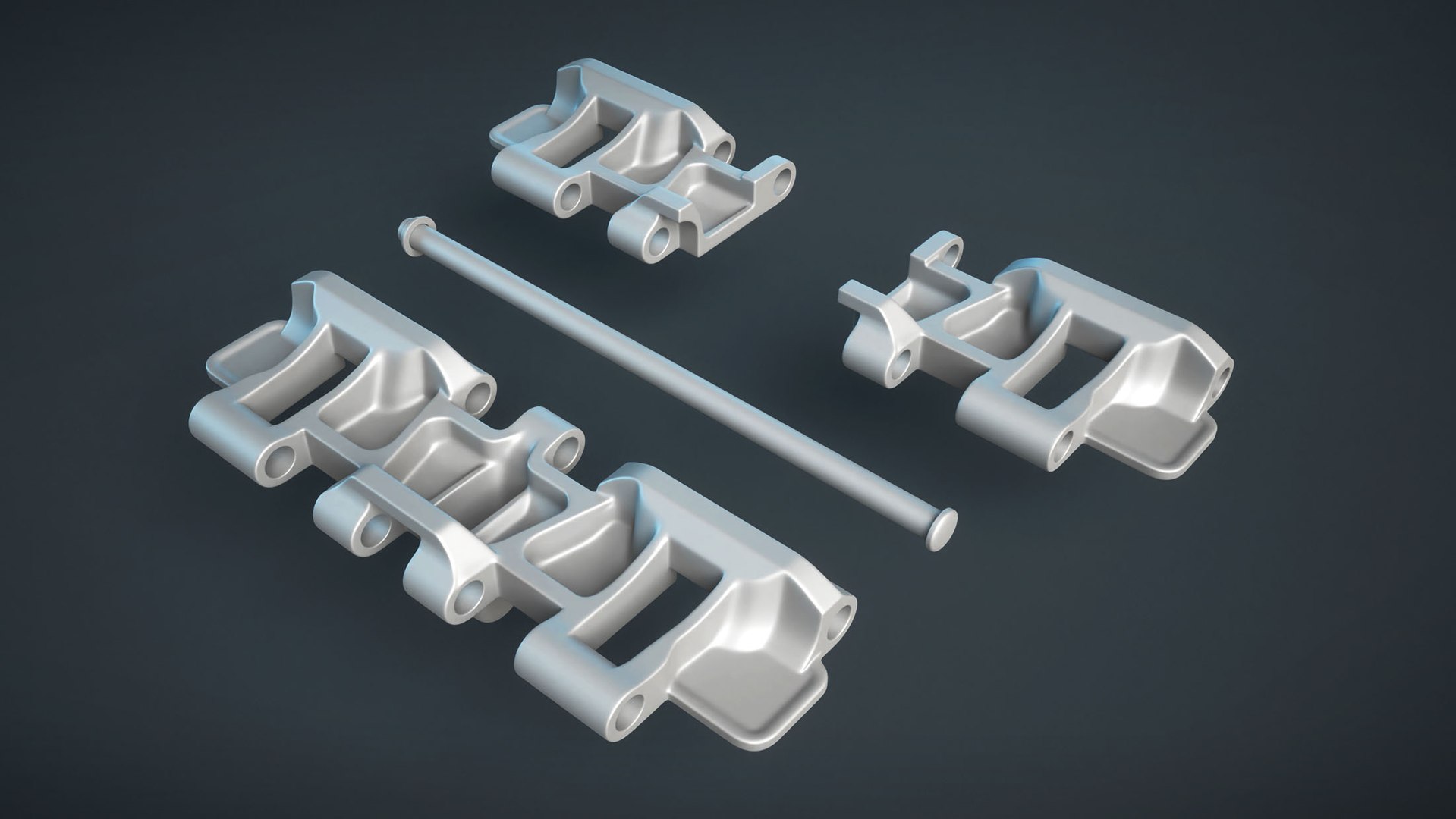 Track Links for Tanks IS and KV 3D model - TurboSquid 2020148