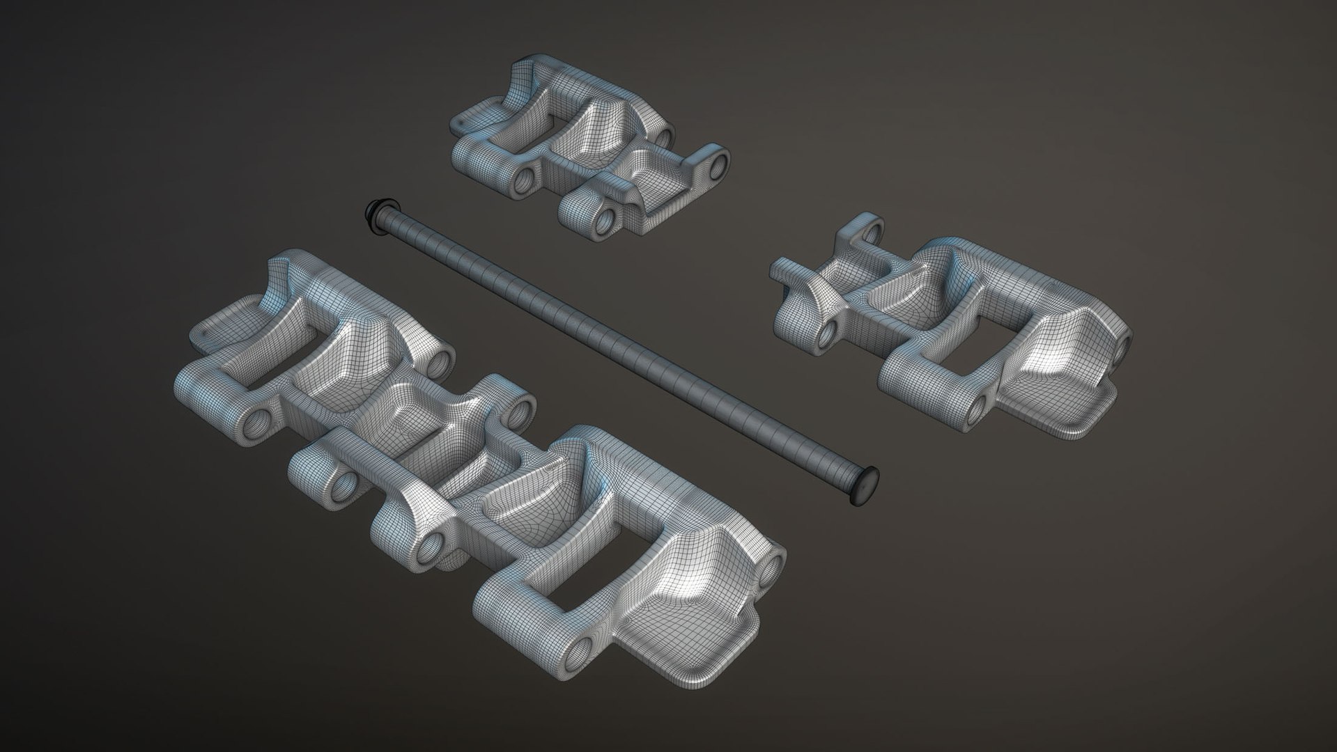 Track Links for Tanks IS and KV 3D model - TurboSquid 2020148