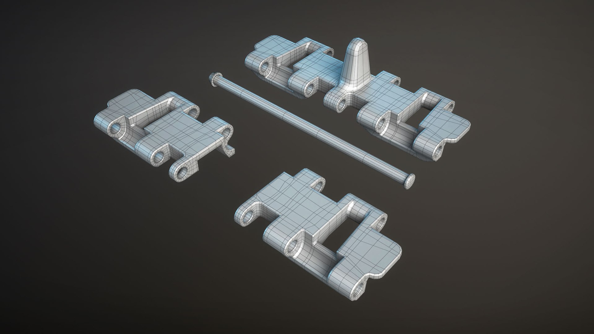 Track Links for Tanks IS and KV 3D model - TurboSquid 2020148