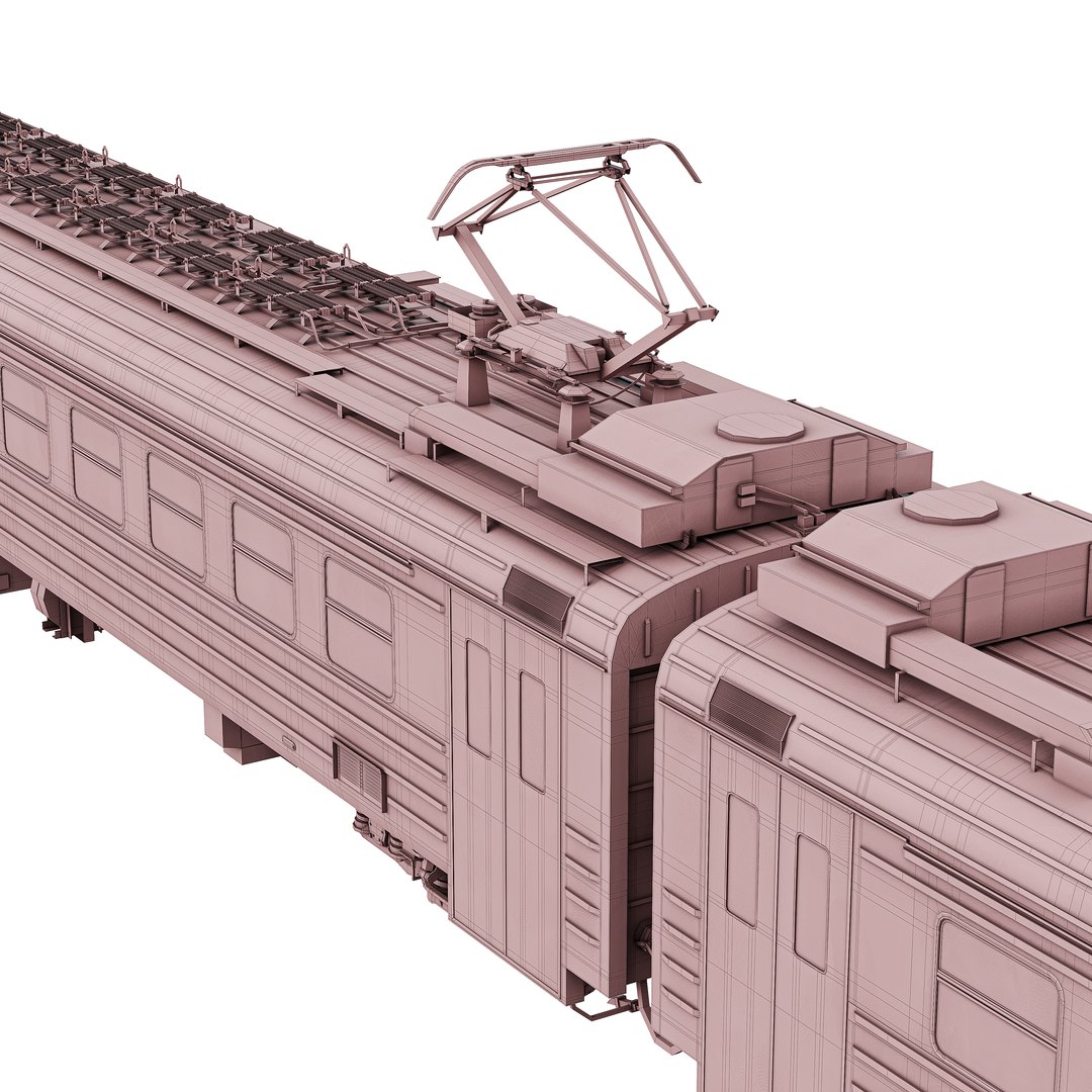 3D Passenger Train ED4M - A - TurboSquid 2368634