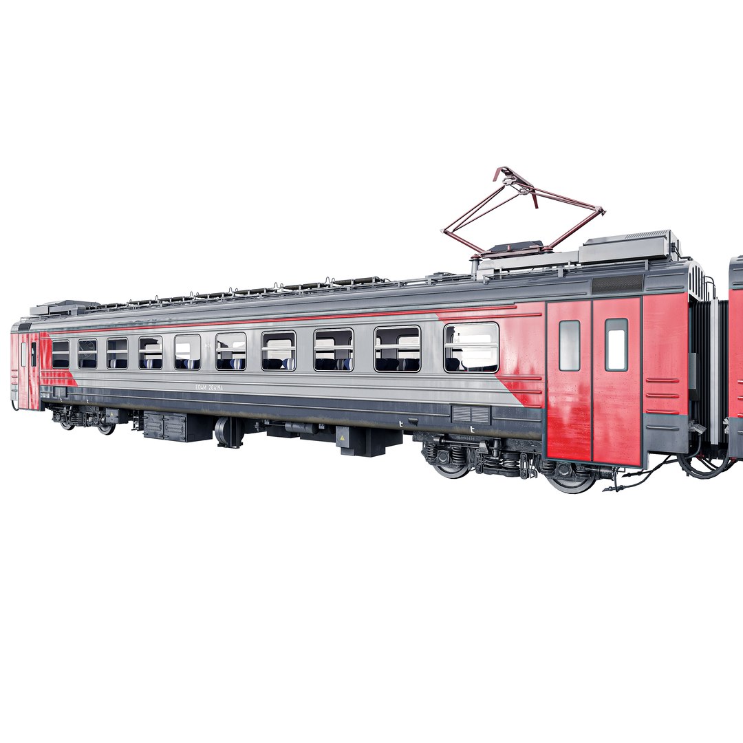 3D Passenger Train ED4M - A - TurboSquid 2368634