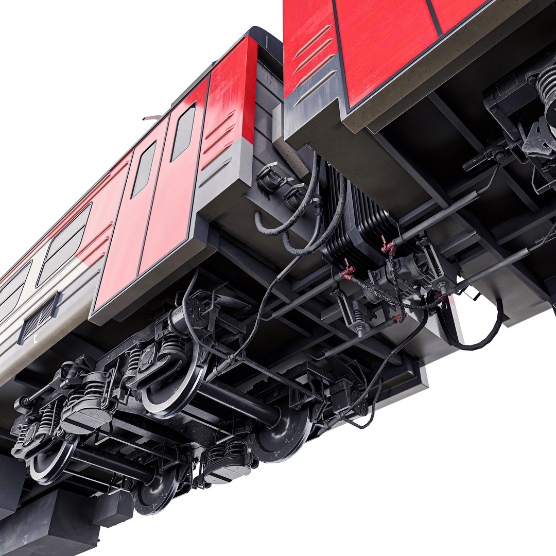 3D Passenger Train ED4M - A - TurboSquid 2368634