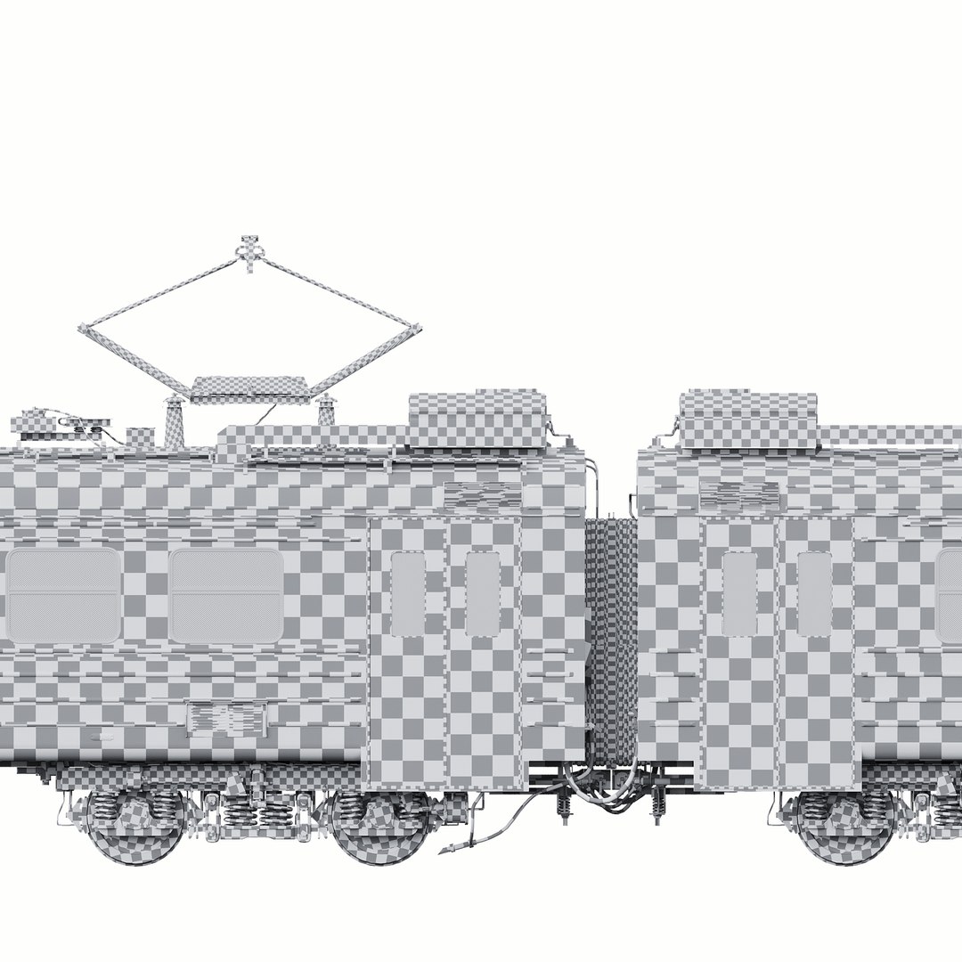 3D Passenger Train ED4M - TurboSquid 2368634
