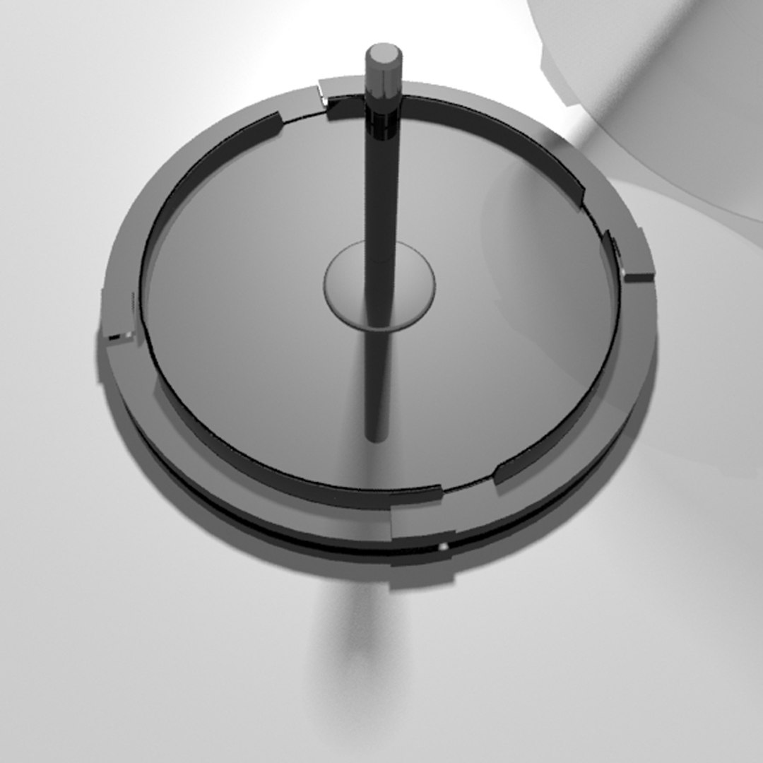 Compact Disc Spindle 3d Max