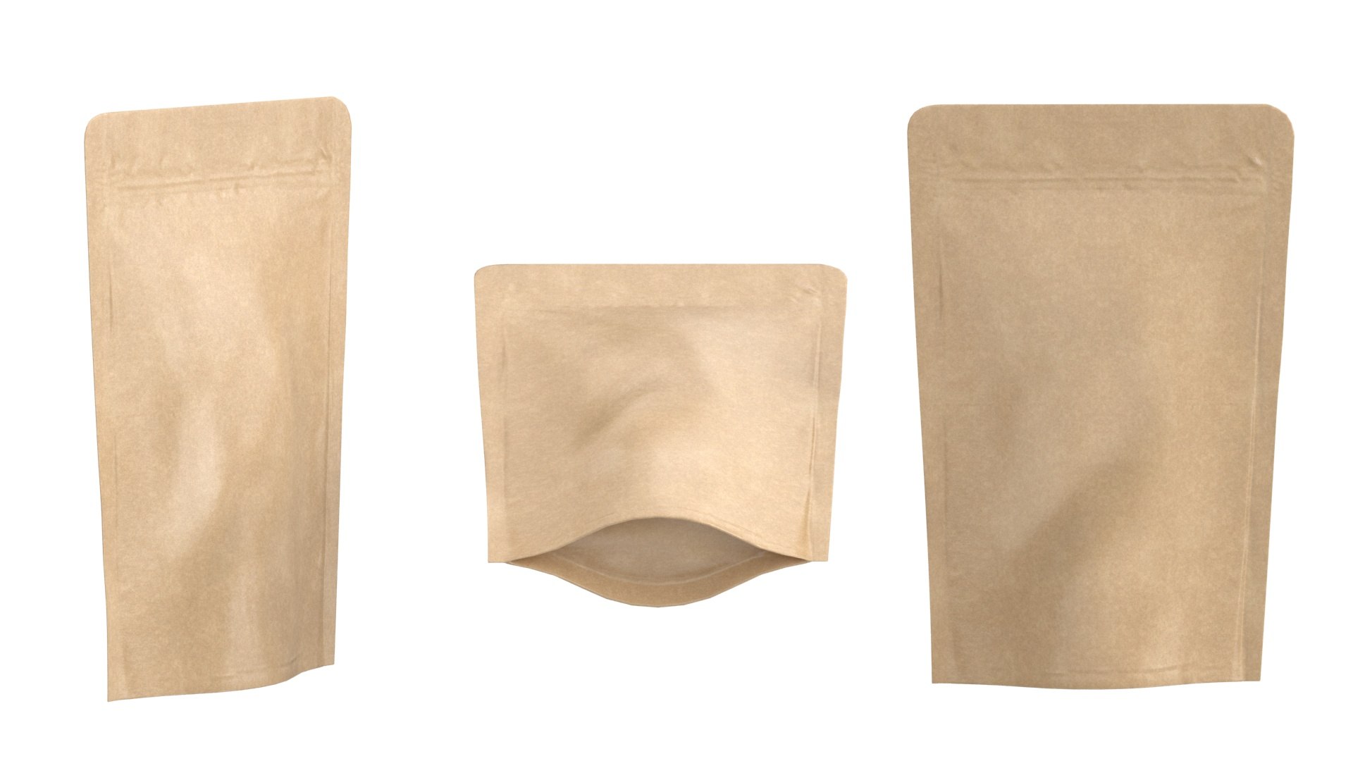 Paper Pouch V2 PBR 3D Model - TurboSquid 2254696