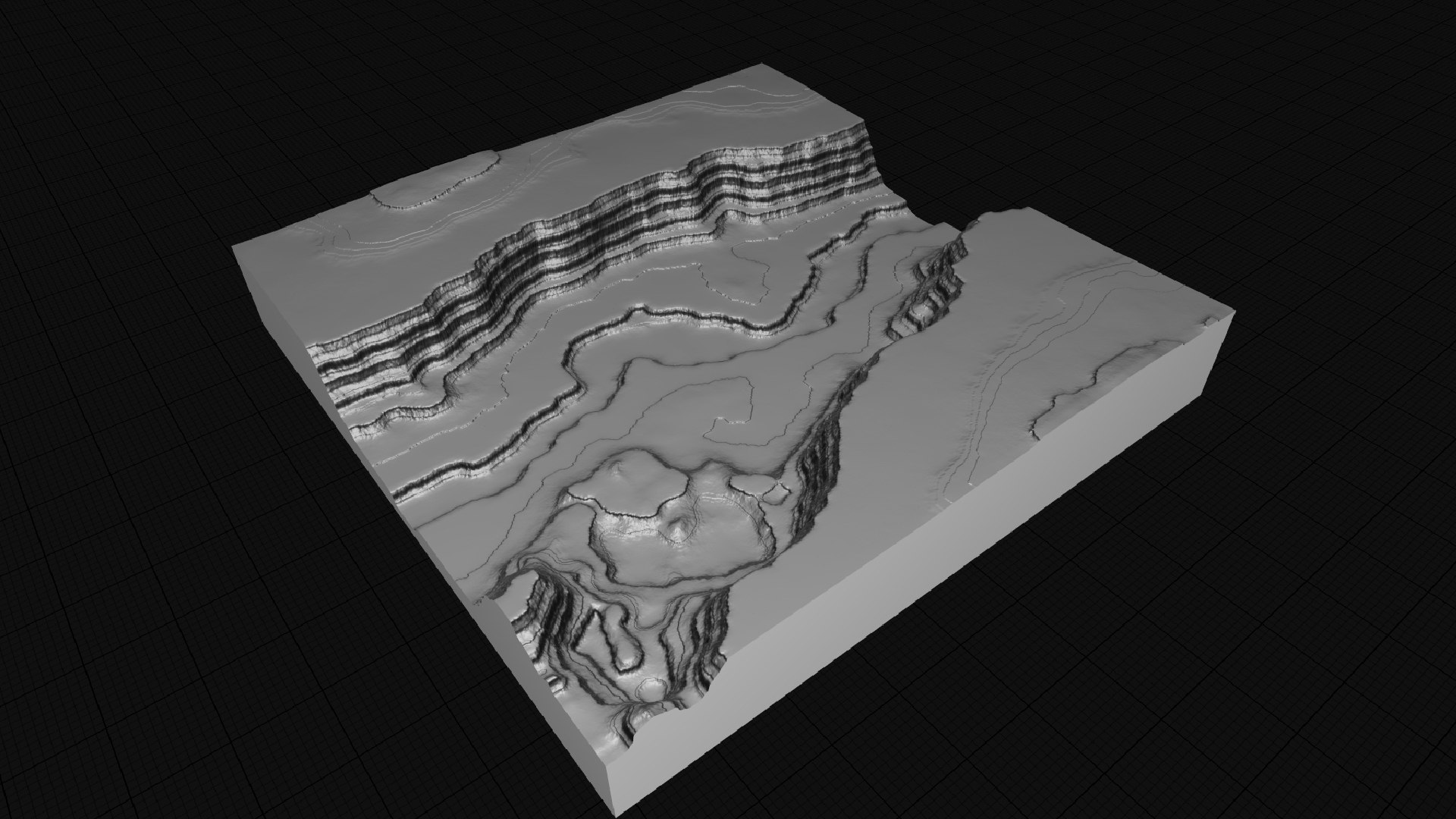 TERRAIN CANYON 06 4K 3D Model - TurboSquid 2116131