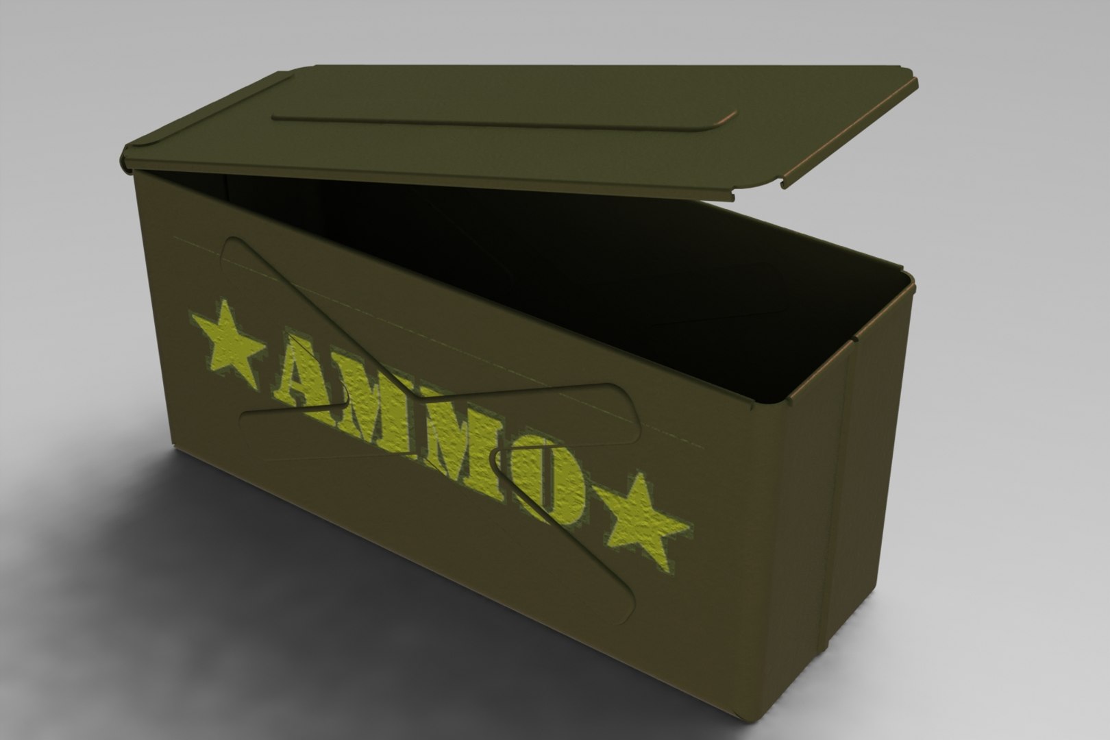 Ammo box 3D model - TurboSquid 1008154