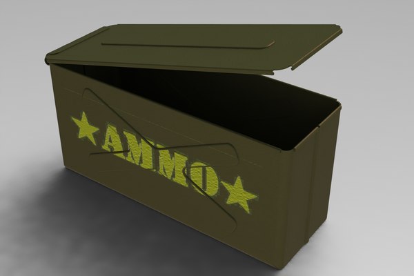 3D STL ammo box Ammobox