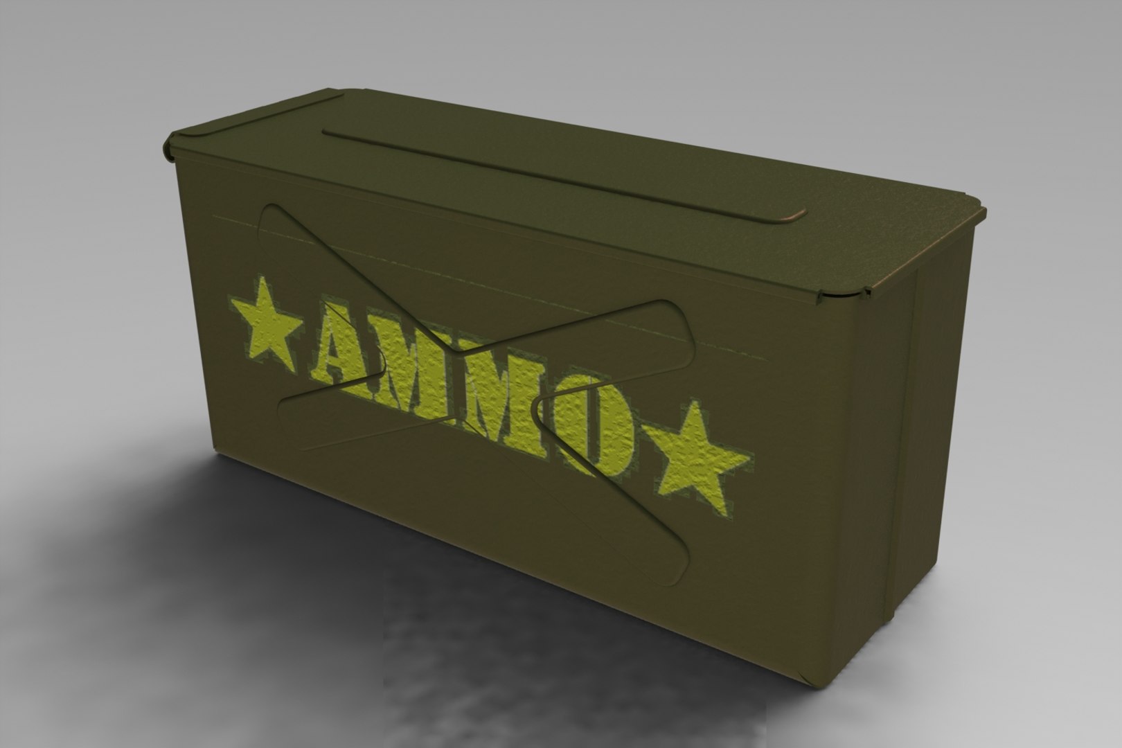 Ammo box 3D model - TurboSquid 1008154