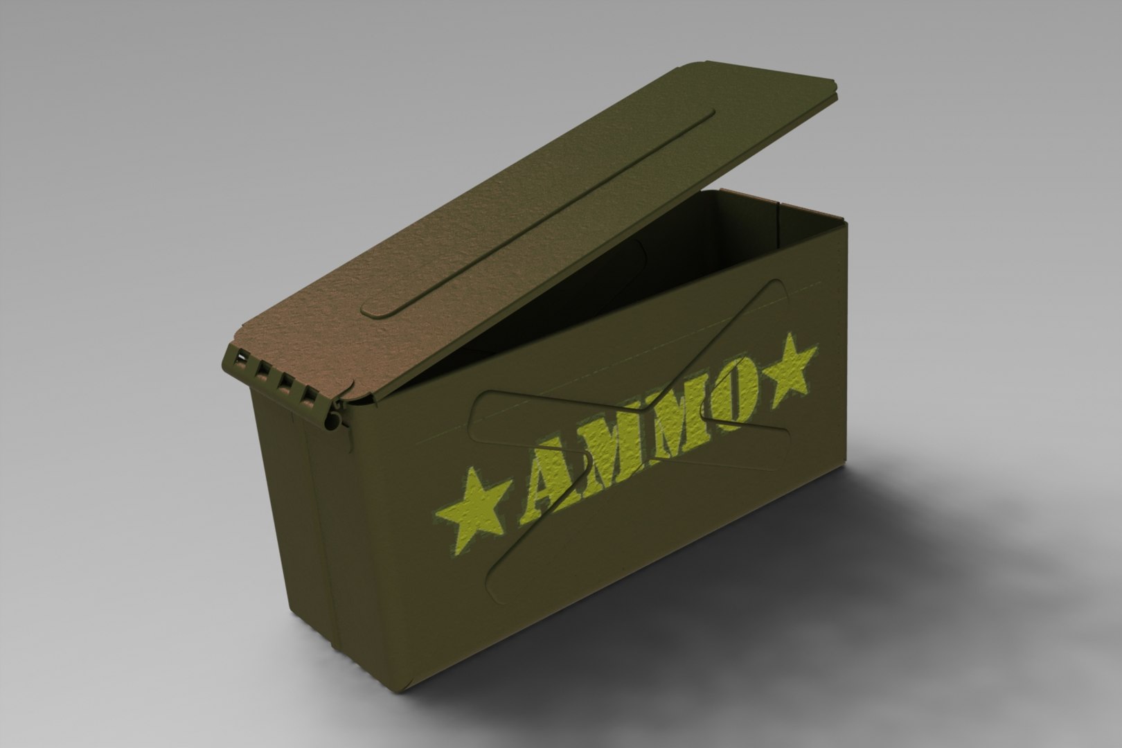 Ammo box 3D model - TurboSquid 1008154
