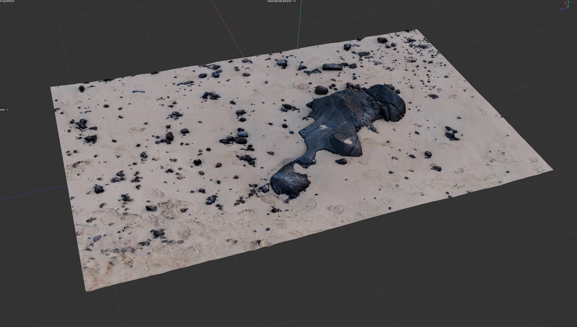 3D Ocean Beach 16K Ultra Scan 005 - TurboSquid 2180473