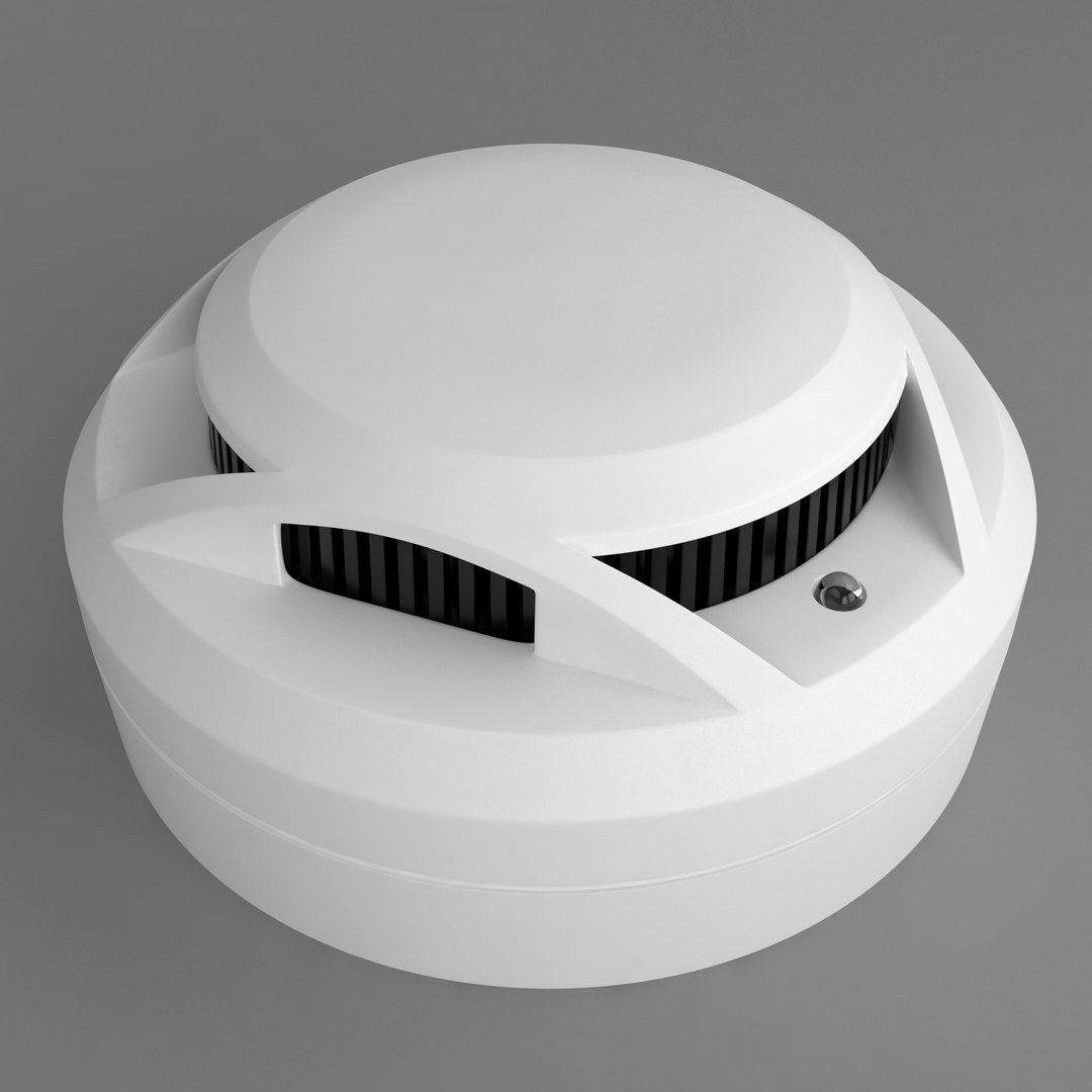 3D Smoke Detector - TurboSquid 1326234