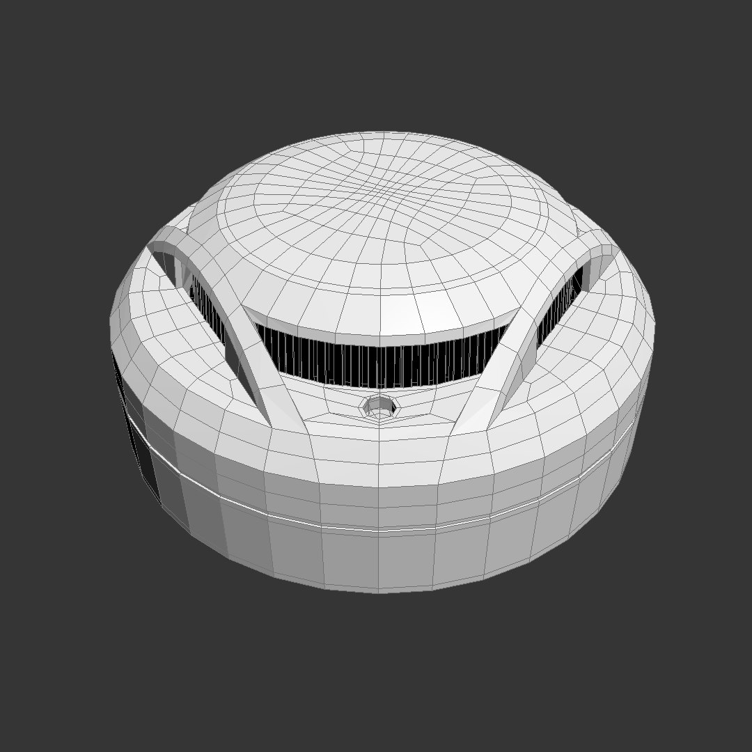 3D Smoke Detector - TurboSquid 1326234