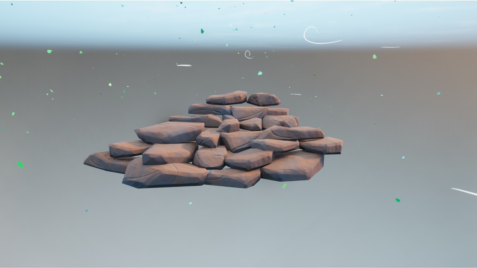 3D Stylized Japanese Nature Pack Low Poly Model - TurboSquid 2132360