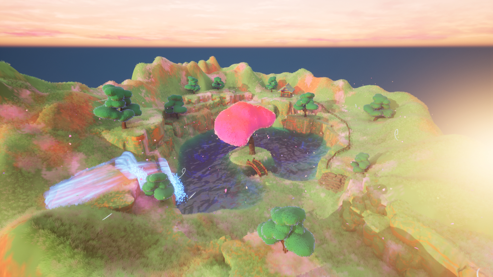 3D Stylized Japanese Nature Pack Low Poly Model - TurboSquid 2132360