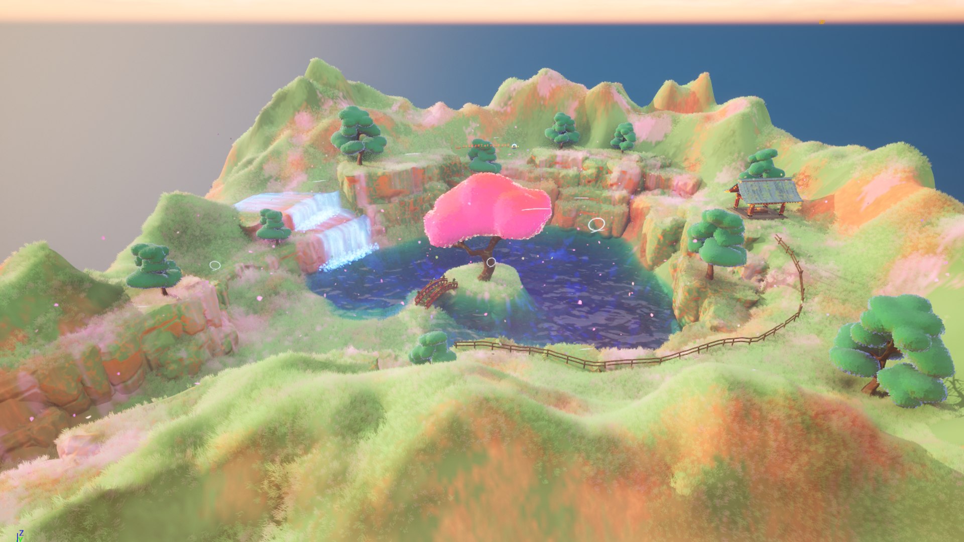 3D Stylized Japanese Nature Pack Low Poly Model - TurboSquid 2132360