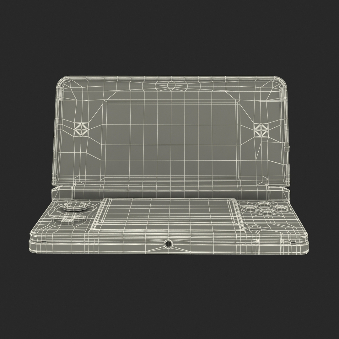 3d Nintendo White Modeled Model