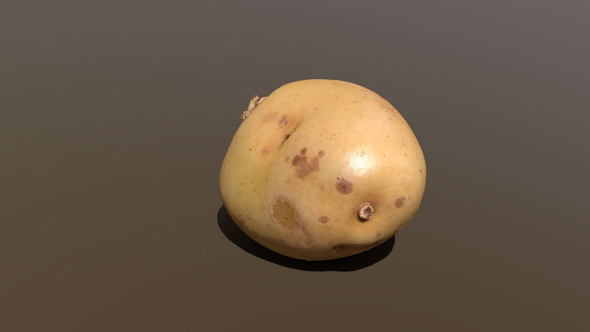 Moris Piper Potato 3D Model - TurboSquid 1833521