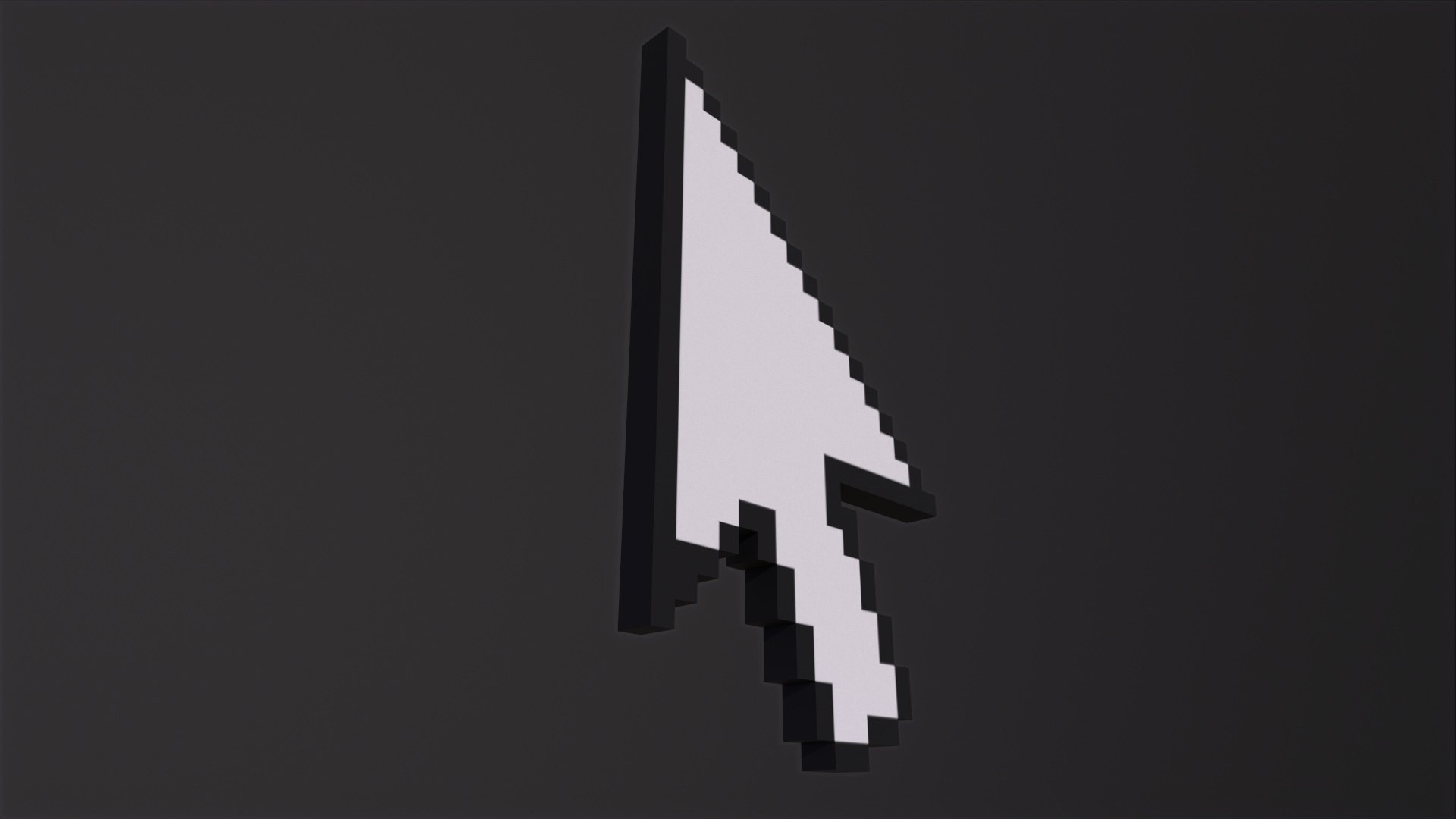 3D Model Cursor Arrow - TurboSquid 2126481